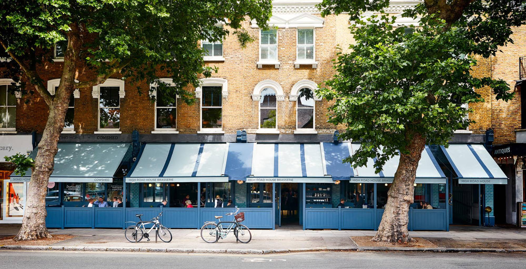 Outdoor dining in West London | Horton and Garton