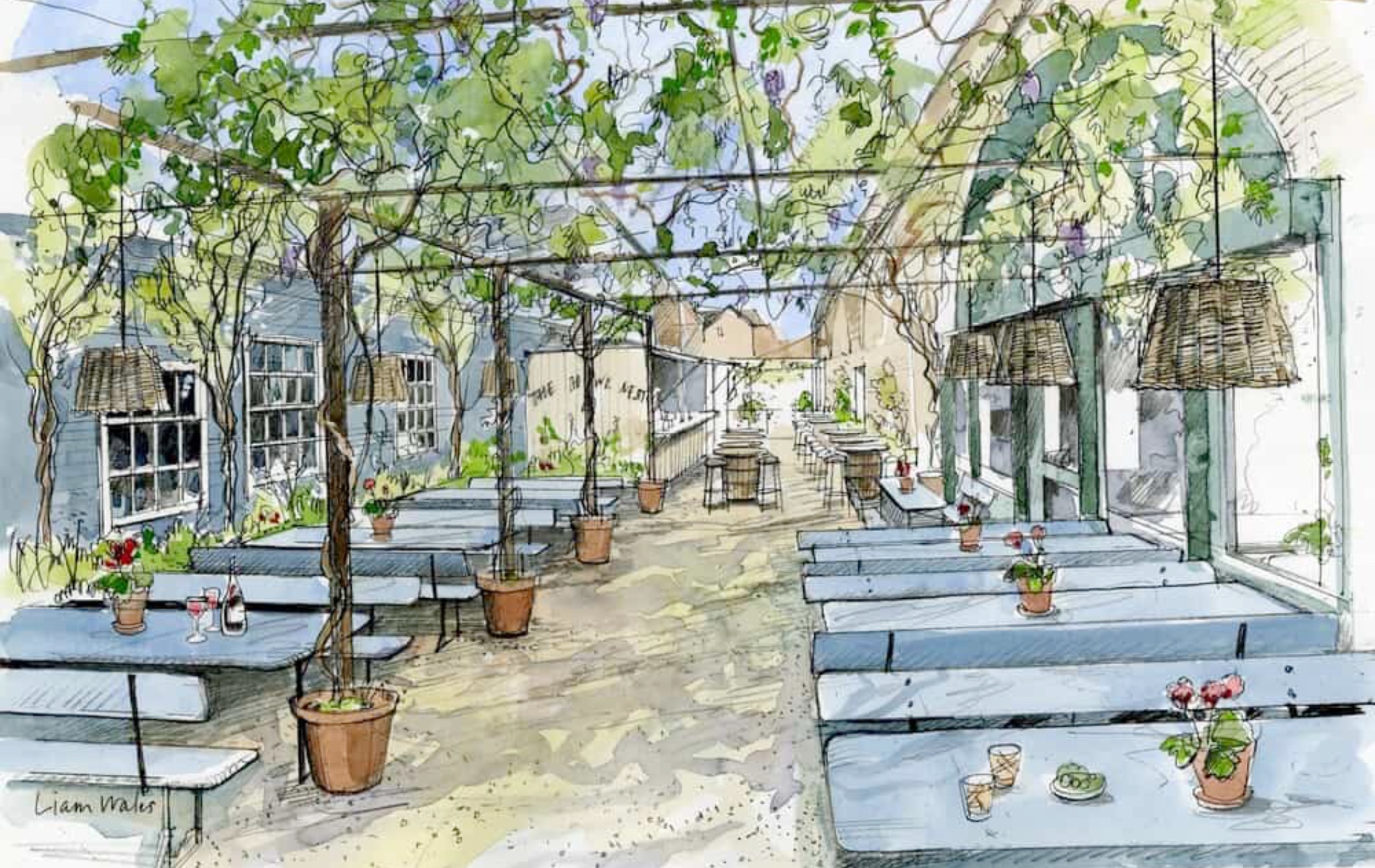 Top 10 spots for outdoor dining in Shepherd's Bush